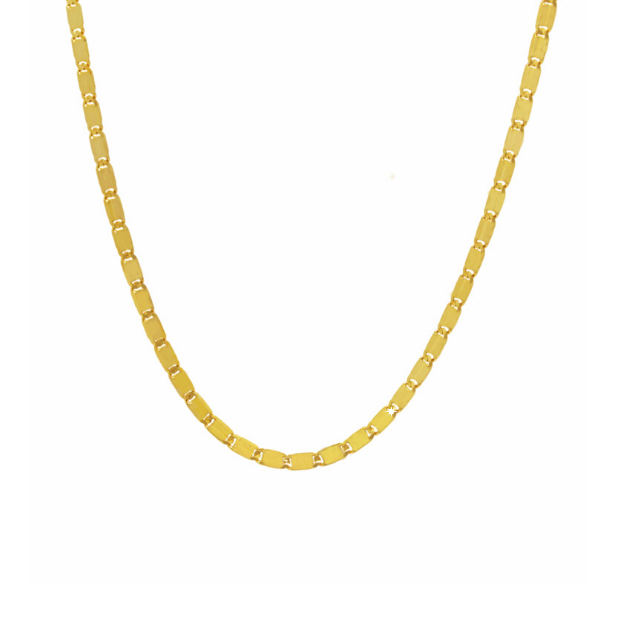 14K Yellow Gold Italian Baht Chain – Vince Jewelers